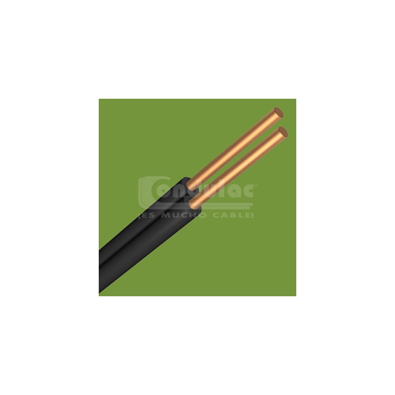 CABLE DUPLEX TIPO POT Y/O SPT 2 CONDUCTORES CAL. 12 AWG, BLANCO MCA ...