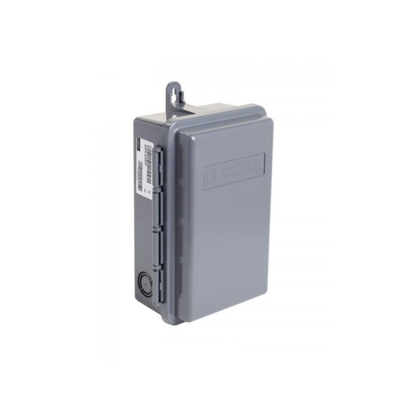 Centro de carga de 2 polos para intemperie. Plástico. Sobreponer