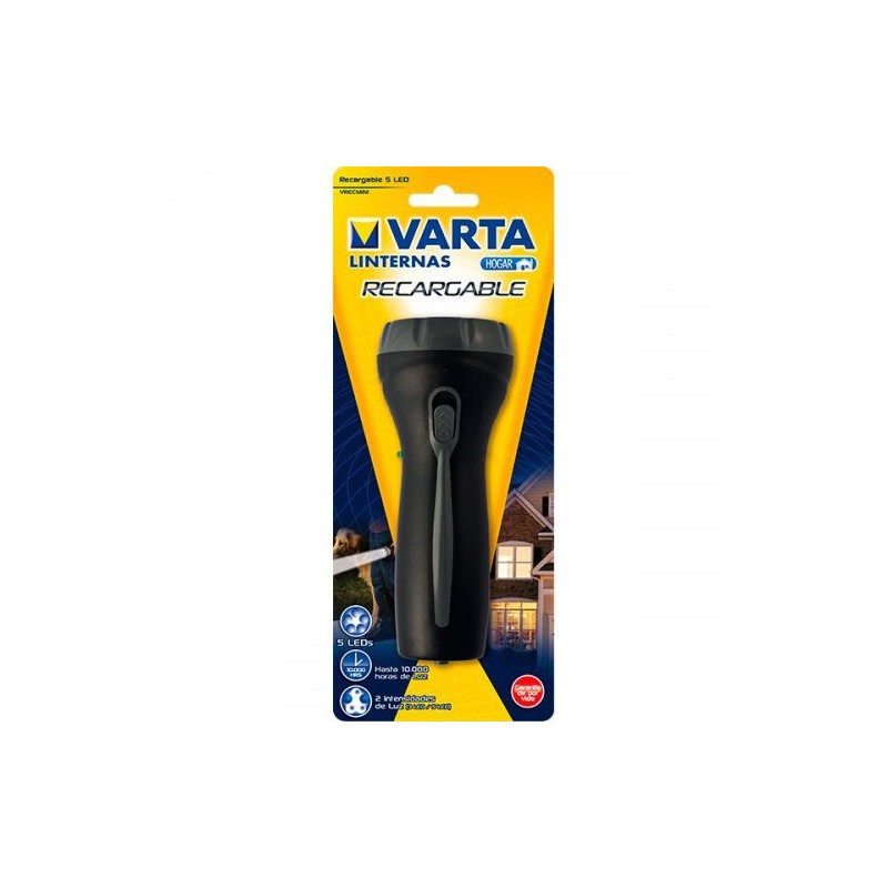 LINTERNA RECARGABLE 5 LED VARTA-RAYOVAC