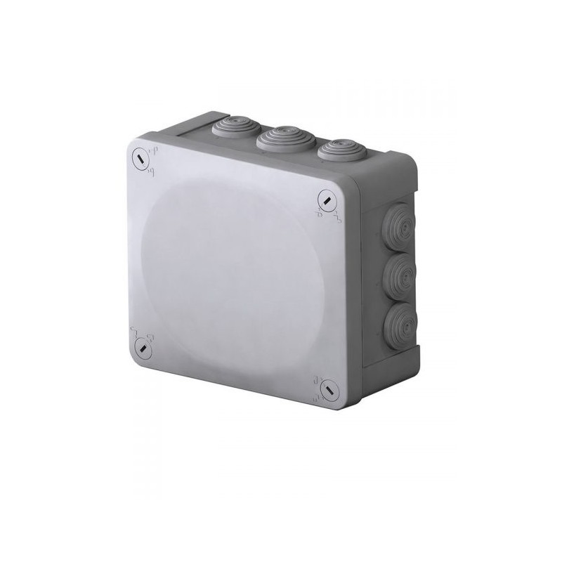 CAJA ESTANCAS IP 55 175 X 150 X 80 CON CONOS Y TAPA CON TORNILLOS | ROYER