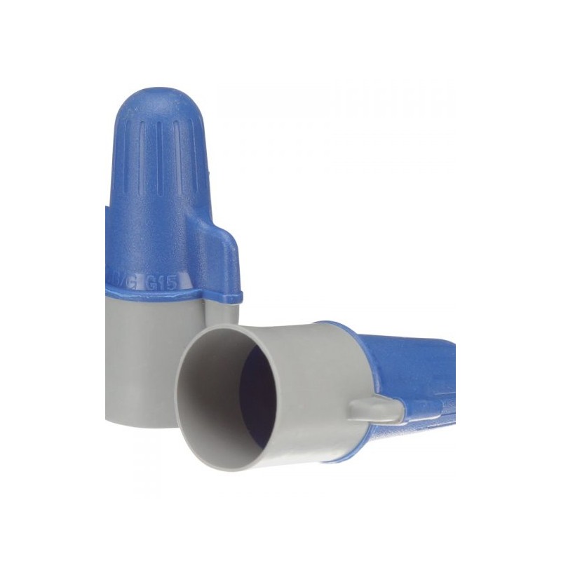 CONECTOR DE RESORTE SCOTCHLOK 2 COLOR AZUL-GRIS B/G 3M