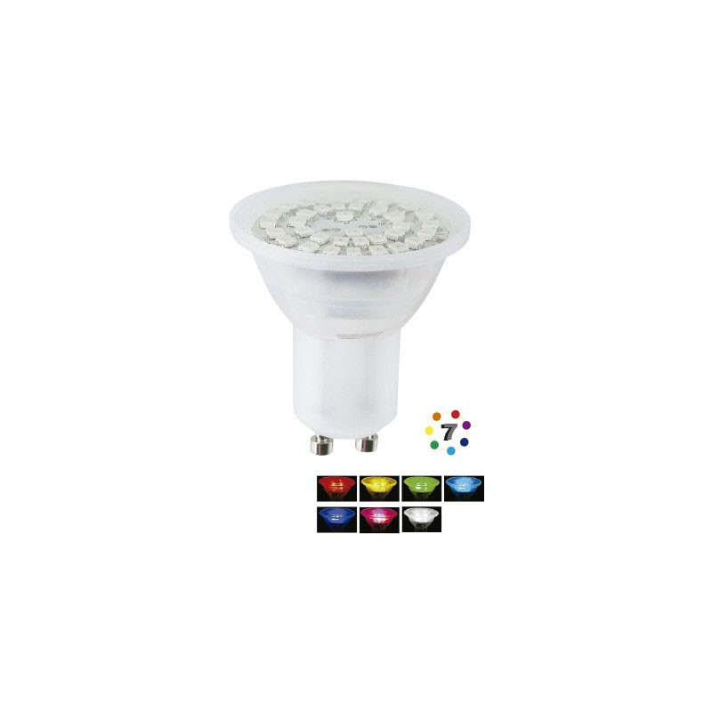 LAMP LED GU10 3W RGB