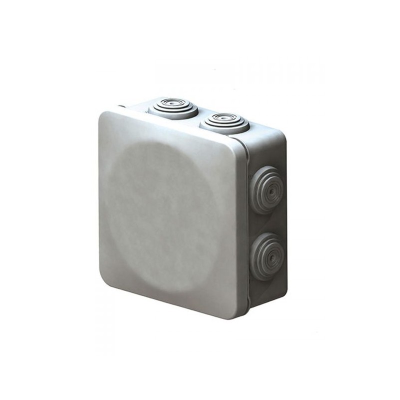 CAJA ESTANCAS IP 55 100X100X45 CON CONOS Y TAPA A PRESION | ROYER