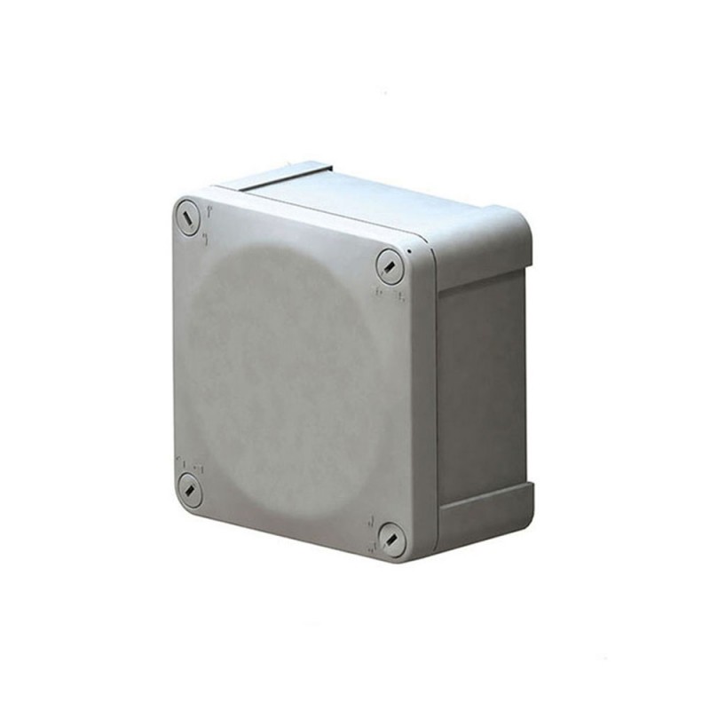 CAJA ESTANCAS IP 55 100X100X55 CON LADOS CERRADOS Y PLACA CON TORNILLOS ...