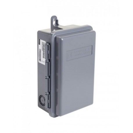 Centro de carga de 2 polos para intemperie. Plástico. Sobreponer