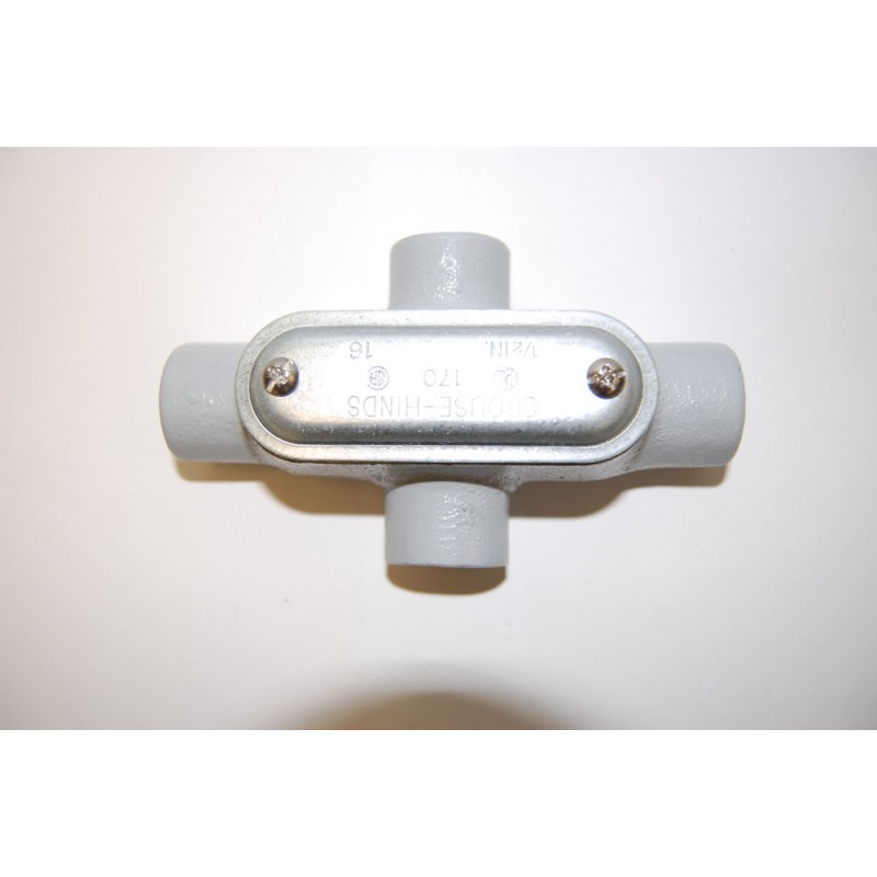 CONDULET SERIE 7 OVAL. TIPO X C/T. DE 13MM. ( 1/2 ), MCA. CHD.