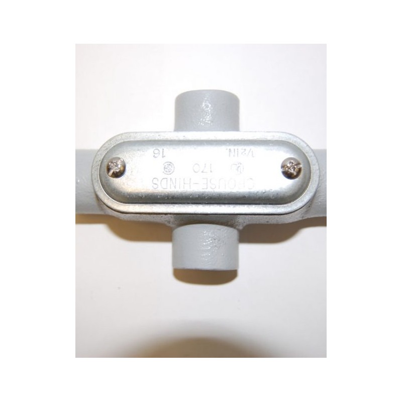 CONDULET SERIE 7 OVAL. TIPO X C/T. DE 19MM. ( 3/4 ), MCA. CHD.