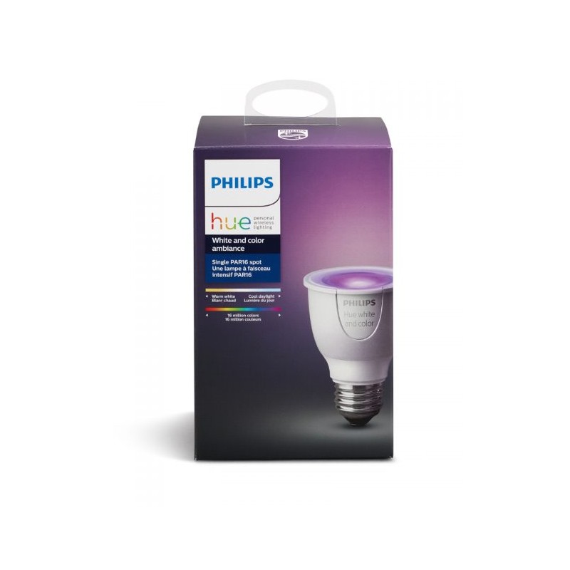 PHILIPS HUE 6.5W PAR16 DIM 120V COLORES