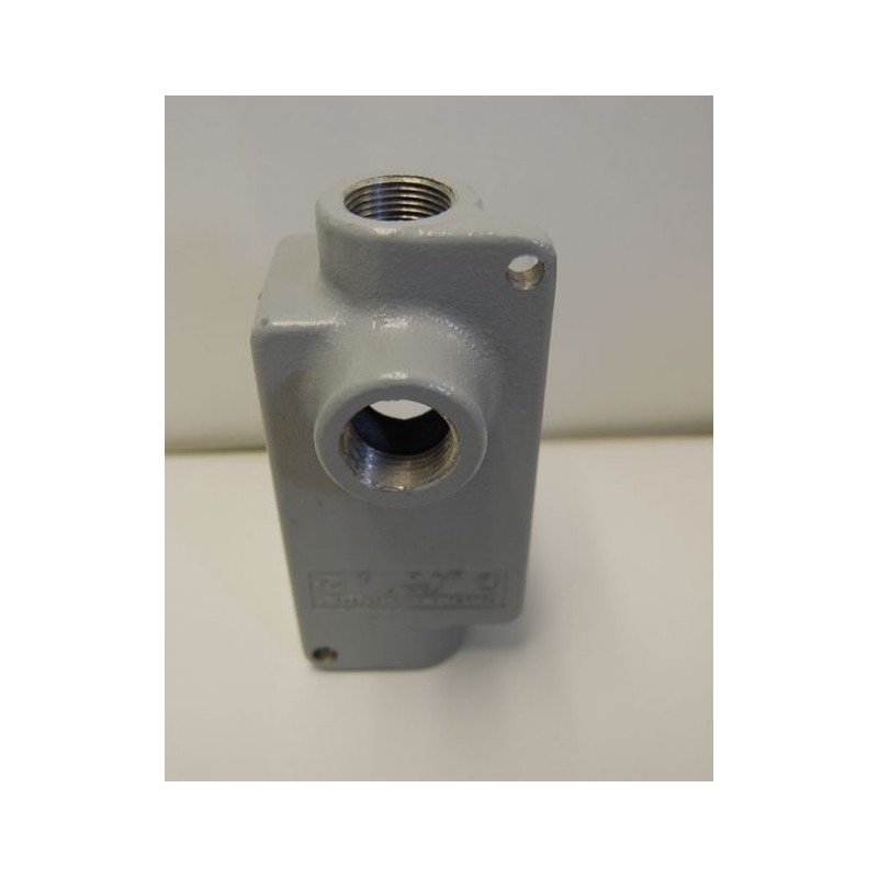 CONDULET SERIE RECTANGULAR TIPO FSCA DE 19MM. ( 3/4 ), MCA. CHD.